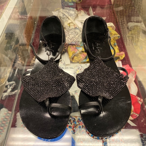 Lola Cruz | Shoes | Lola Cruz Jewel Flat Sandal | Poshmark